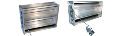 Cable Operated Dampers – Duro Dyne Canada Inc.